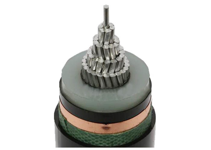 High Voltage Single Core XLPE Insulated Power Cable Aluminum Conductor ...