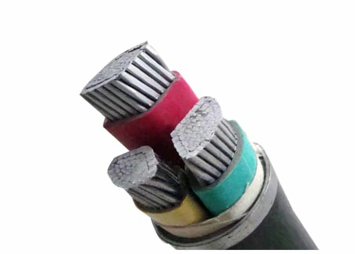 Flexible PVC Insulated Cable 600/1000V Compacted AL Conductor 1~5 Core
